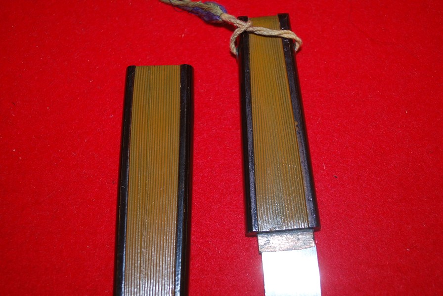 JAPANESE FAN TANTO-SOLD