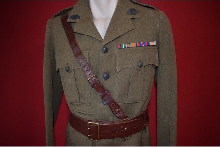 BRITISH/AUSTRALIAN OFFICERS SAM BROWN BELT-SOLD