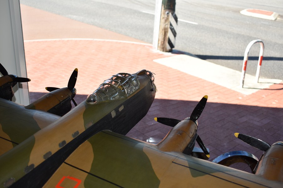 LARGE MODEL LANCASTER BOMBER RADIO CONTROLLED-SOLD