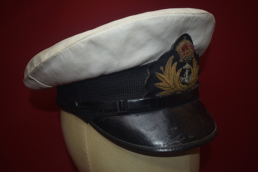 WW2 ROYAL AUSTRALIAN NAVY PEAK HAT