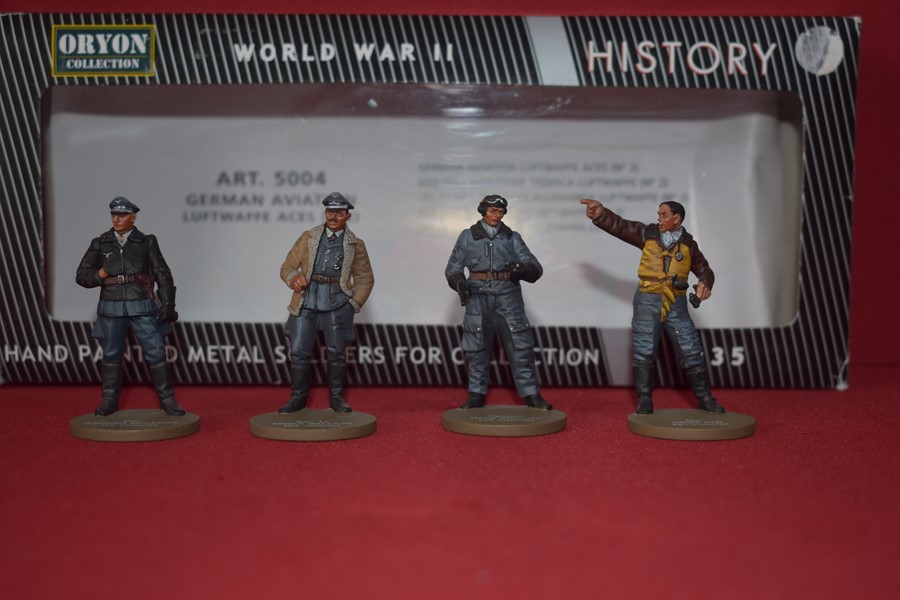 ORYON COLLECTION MILITARY FIGURES ART.5004 LUFTWAFFE ACES-SOLD