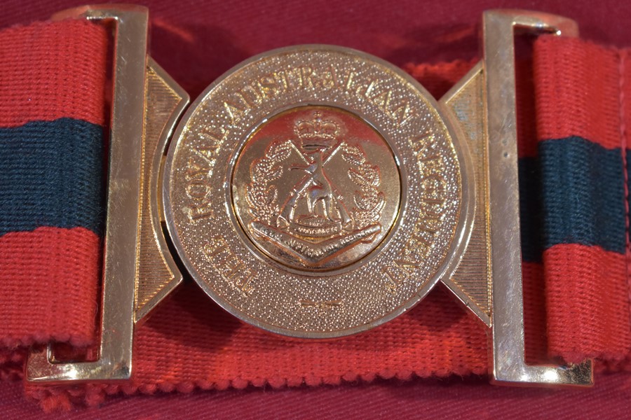 ROYAL AUSTRALIAN REGIMENT (RAR) STABLE BELT-SOLD