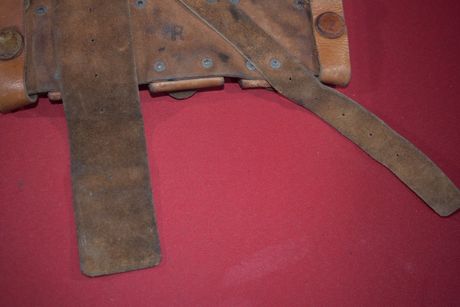 WW1 AUSTRALIAN PATTERN 1915 LEATHER WEBBING.-SOLD