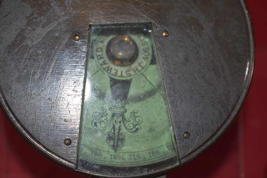 BOER WAR/WW1 PERIOD PRISMATIC COMPASS BY J.H. STEWARD 406 STRAND LONDON ...
