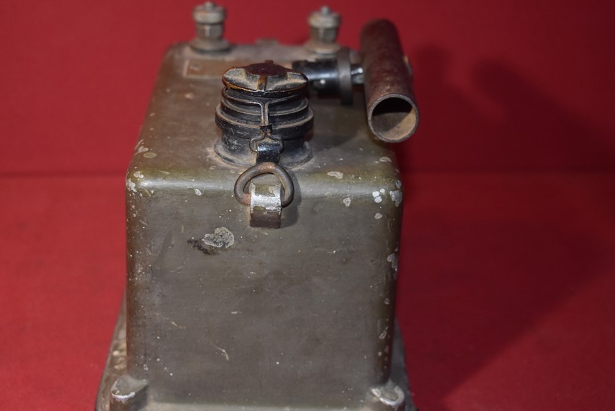 WWII AUSTRALIAN ARMY EXPLODERS DYNAMO MK VII DETONATOR BLASTING MACHINE ...