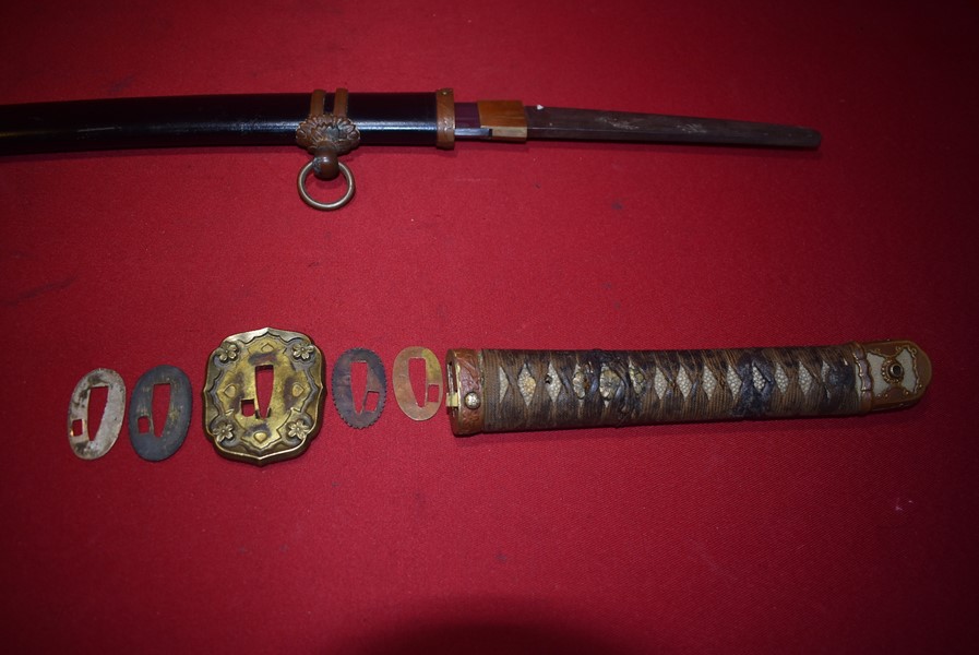 JAPANESE ARMY OFFICERS SWORD "YOSHIHARU" -SOLD