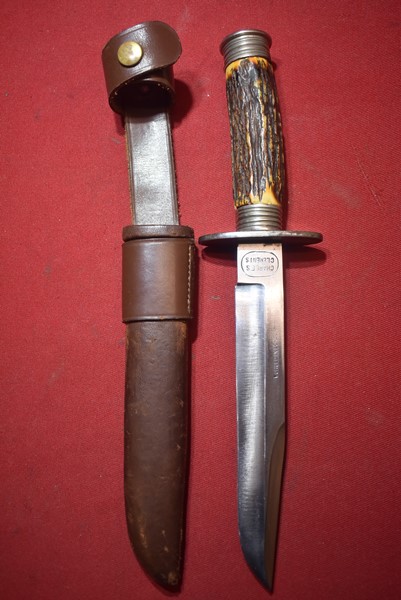 LATE 19th CENTURY BOWIE KNIFE BY CHARLES CLEMENTS.