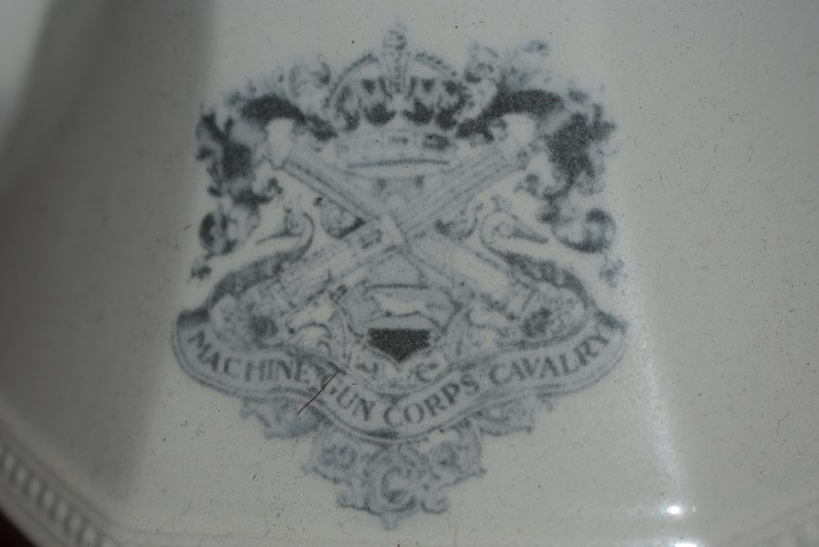 WW1 BRITISH MACHINE GUN CORPS CAVALRY MESS TEA-POT-SOLD