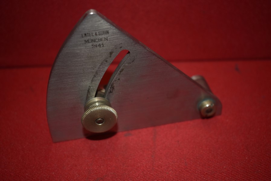 WW1 GERMAN ARTILLERY GUNNERS QUADRANT IN ORIGINAL CASE-SOLD
