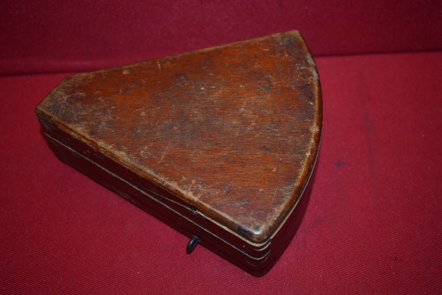 WW1 GERMAN ARTILLERY GUNNERS QUADRANT IN ORIGINAL CASE-SOLD