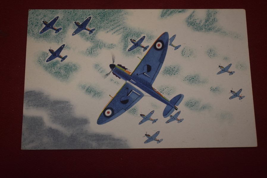 WW2 PORTUGUESE PRO BRITISH POSTCARDS-SOLD