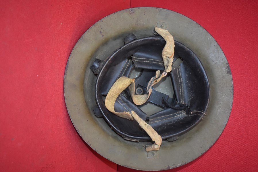 WW2 AUSTRALIAN ISSUED ARMY HELMET PERSONALIZED-SOLD