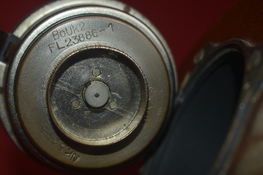 WW2 GERMAN LUFTWAFFE AIRCRAFT COCKPIT CLOCK BY KIENZLE
