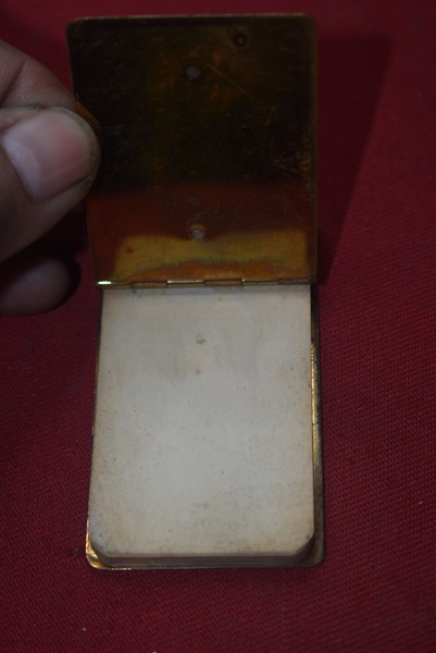 WW1 GERMAN JEWELLER MADE SMALL NOTEBOOK.