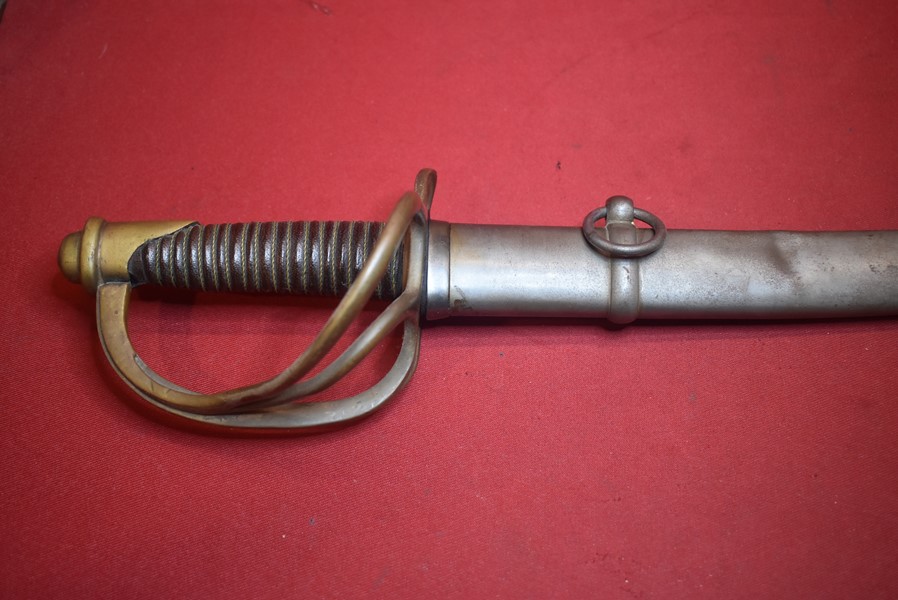 US CIVIL WAR HEAVY CAVALRY SWORD BY AMES 1862-SOLD JB