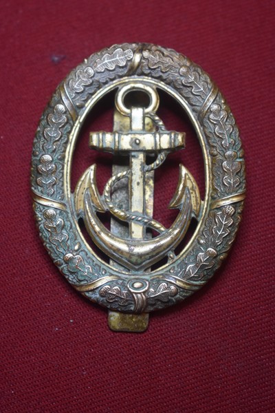 RARE WW2 GERMAN KRIEGSMARINE 'OFFICER OF THE WATCH' DUTY BADGE BY ...