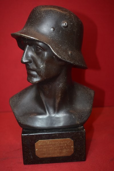 IMPERIAL GERMANY SOLDIER BUST WEIMAR PERIOD-SOLD