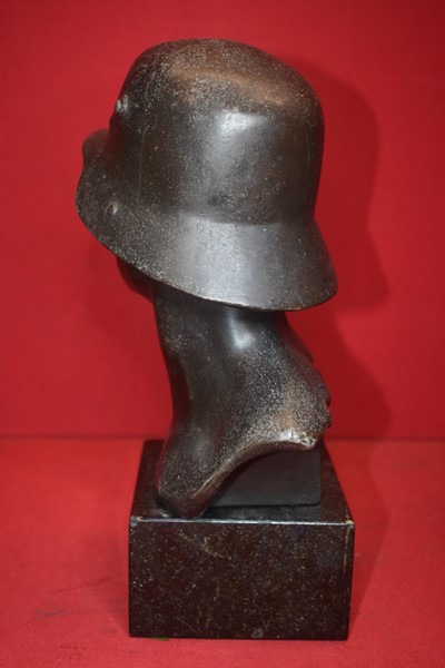 IMPERIAL GERMANY SOLDIER BUST WEIMAR PERIOD-SOLD