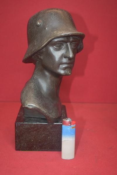 IMPERIAL GERMANY SOLDIER BUST WEIMAR PERIOD-SOLD