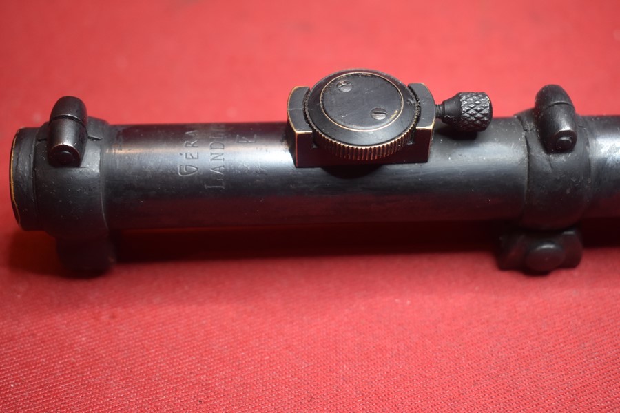 RARE CASED WW1-2 GERMAN SNIPER SCOPE GERARD LANDLICHT