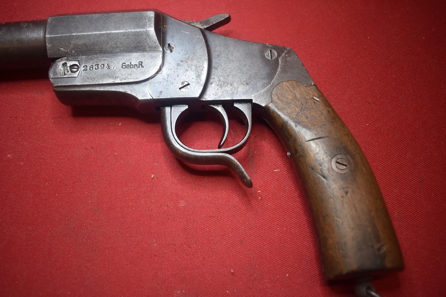 WW1 IMPERIAL GERMAN MODEL 1894 HEBEL TRENCH/FLARE PISTOL-SOLD