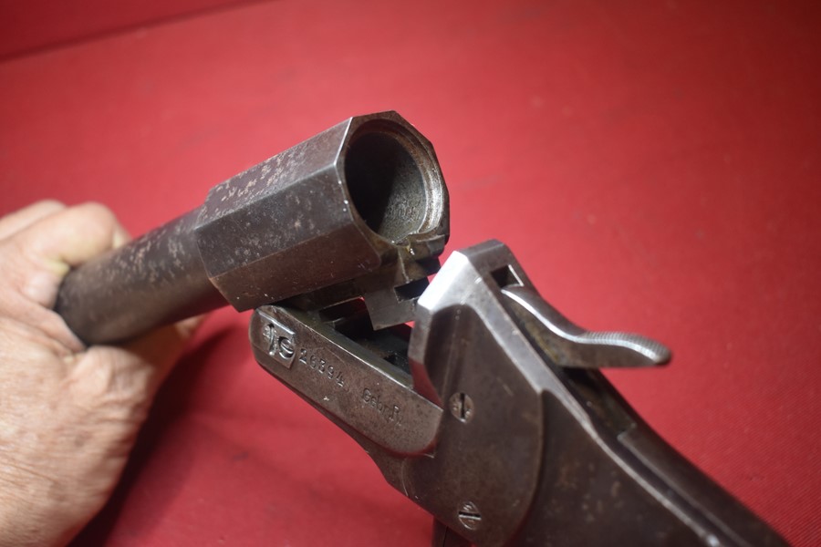 WW1 IMPERIAL GERMAN MODEL 1894 HEBEL TRENCH/FLARE PISTOL-SOLD