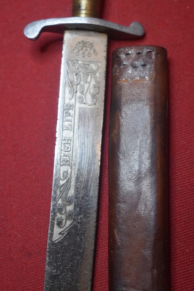 BRAZILIAN "FACA DE PONTA" HIGH LIFE KNIFE-SOLD