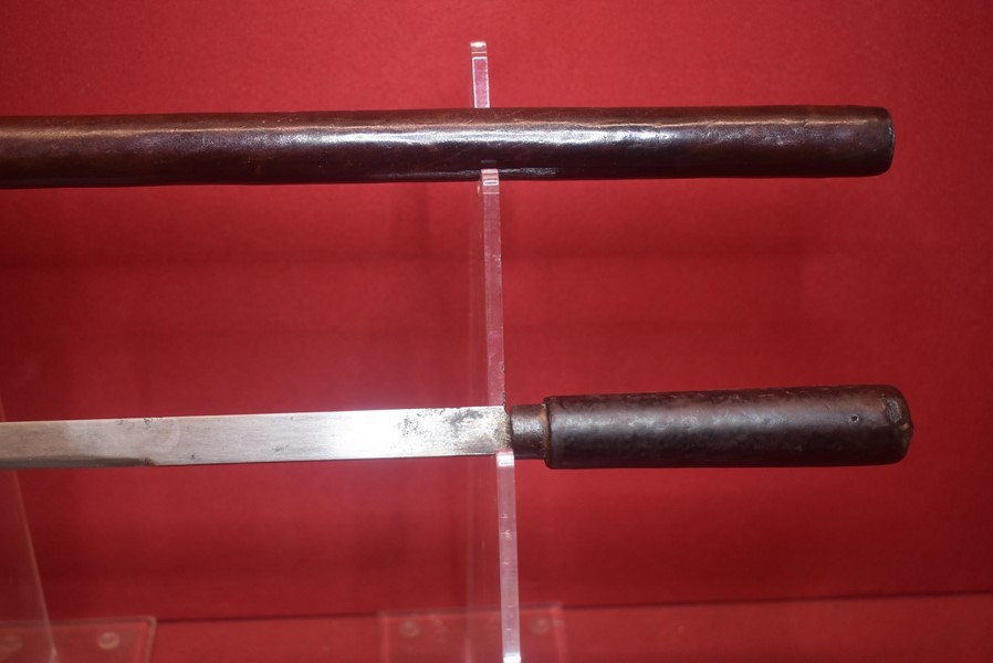 BRITISH ARMY OFFICERS BATON SWORD STICK-SOLD