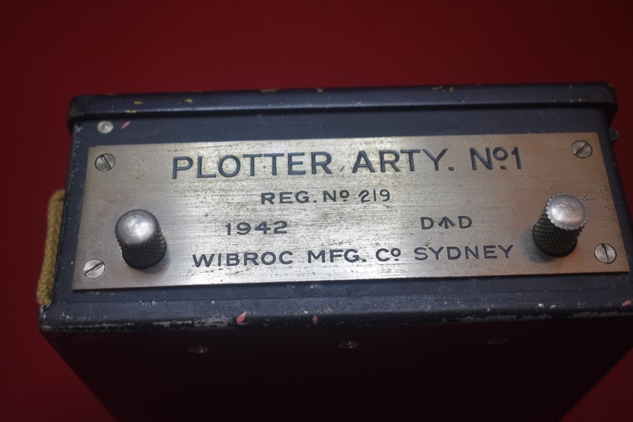 WW2 AUSTRALIAN ISSUED ARTILLERY PLOTTER NO 1