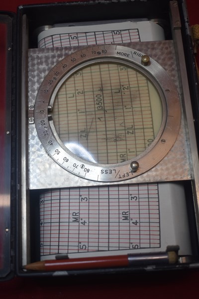 WW2 AUSTRALIAN ISSUED ARTILLERY PLOTTER NO 1