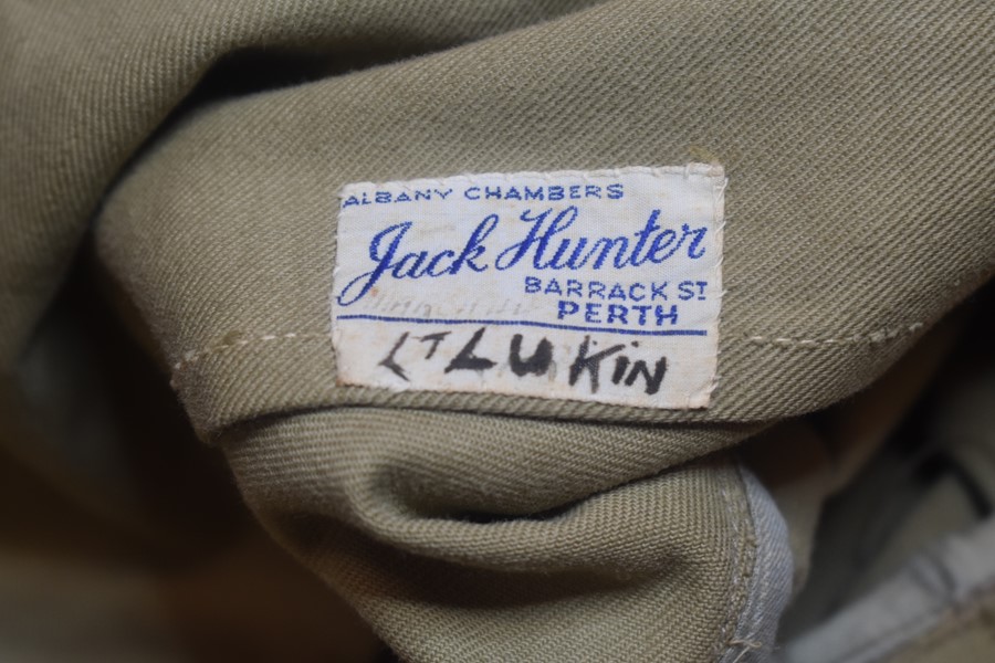 WW2 WESTERN AUSTRALIAN NAMED ARMY OFFICERS TUNIC-ON HOLD BM-SOLD