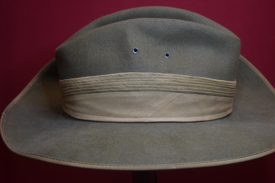 WW2 AUSTRALIAN SLOUCH HAT BY BARDSLEY-SOLD