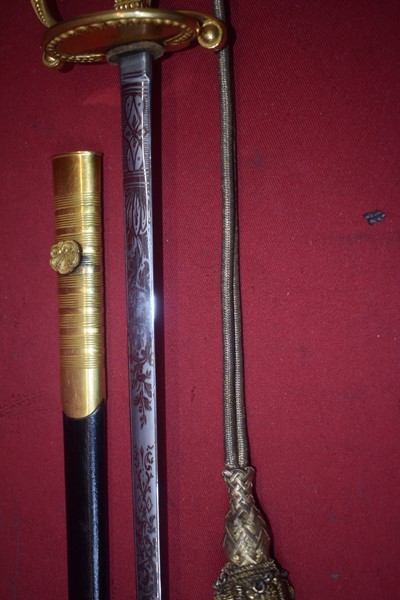 VICTORIAN/EDWARDIAN COURT SWORD WITH SOUTH AUSTRALIAN CONNECTION ...