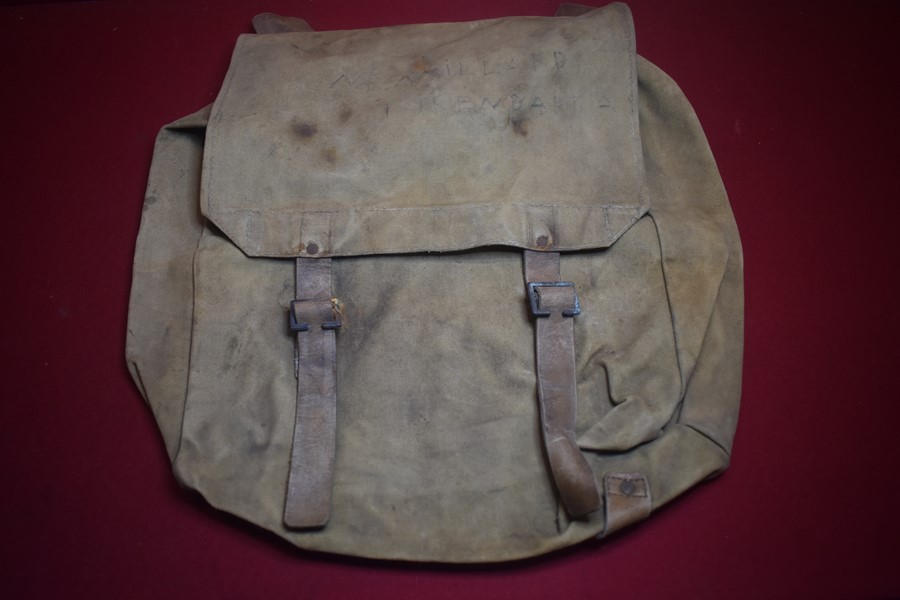 WW1 AUSTRALIAN SOLDIERS HAVERSACK