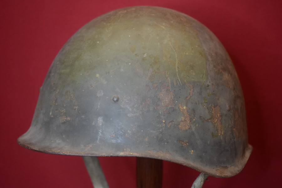 WW2 SOVIET RUSSIAN SSH40 COMBAT HELMET
