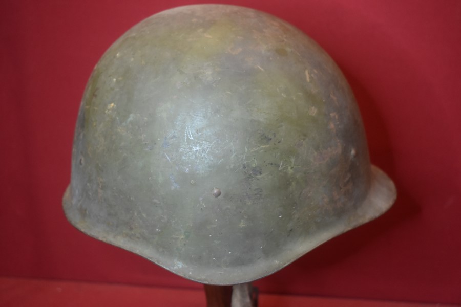 WW2 SOVIET RUSSIAN SSH40 COMBAT HELMET