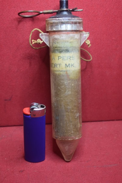INERT BRITISH ANTI PERS NUMBER 6 MARK 1 "CARROT MINE"-SOLD