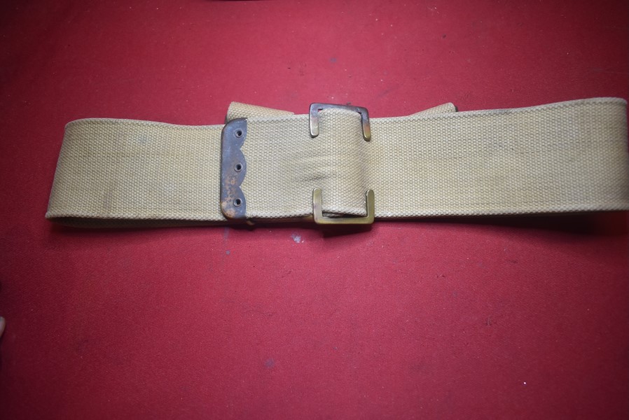 WW1 BRITISH/ AUSTRALIAN P08 WEB BELT