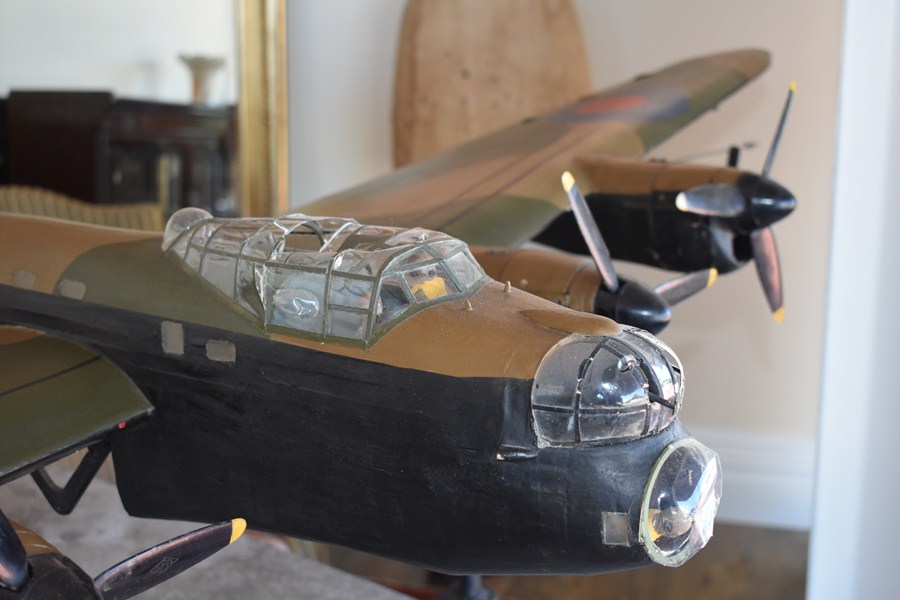 LARGE MODEL LANCASTER BOMBER RADIO CONTROLLED-SOLD