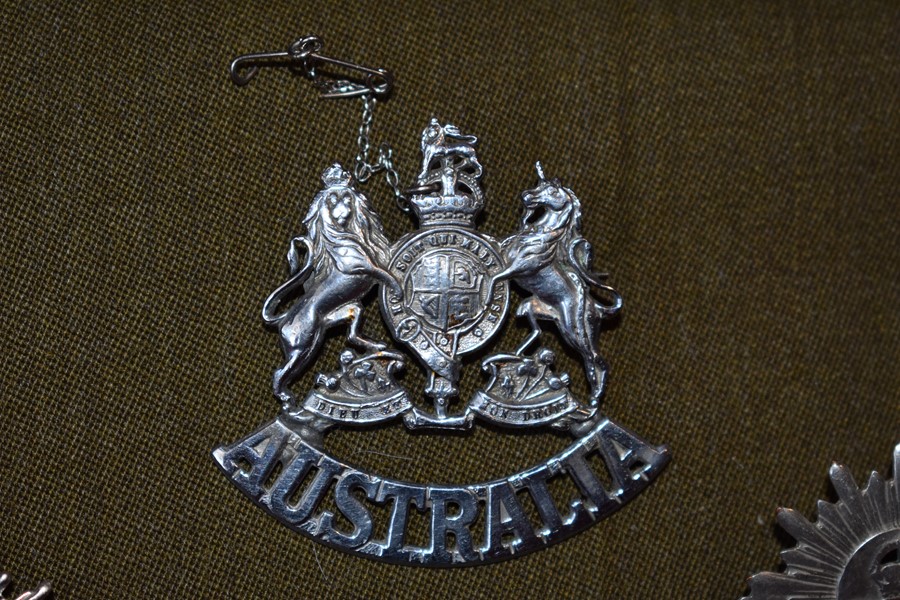 COLLECTION OF AUSTRALIAN RISING SUN BADGES
