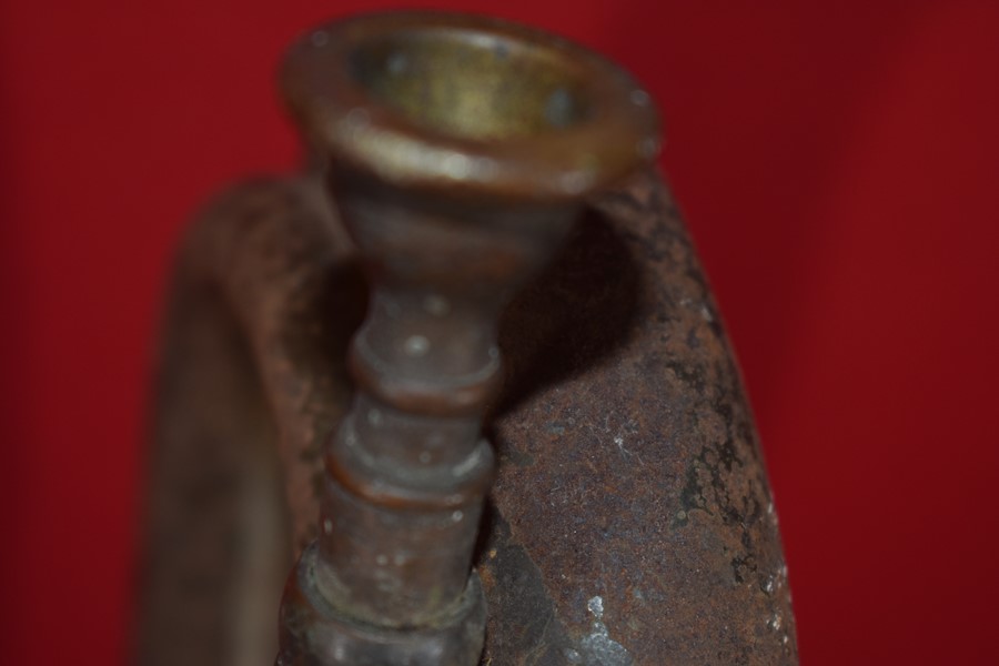 WW1 GERMAN BUGLE-BARN FIND-SOLD