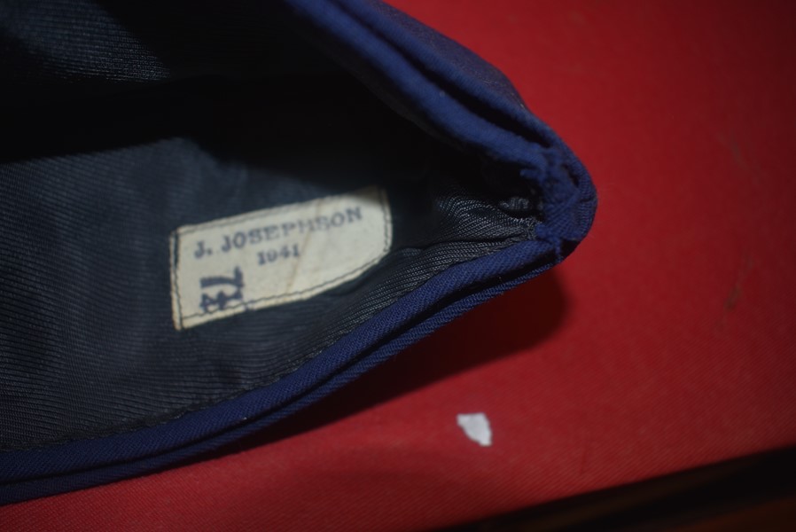 WW2 AUSTRALIAN RAAF OFFICERS SIDE CAP
