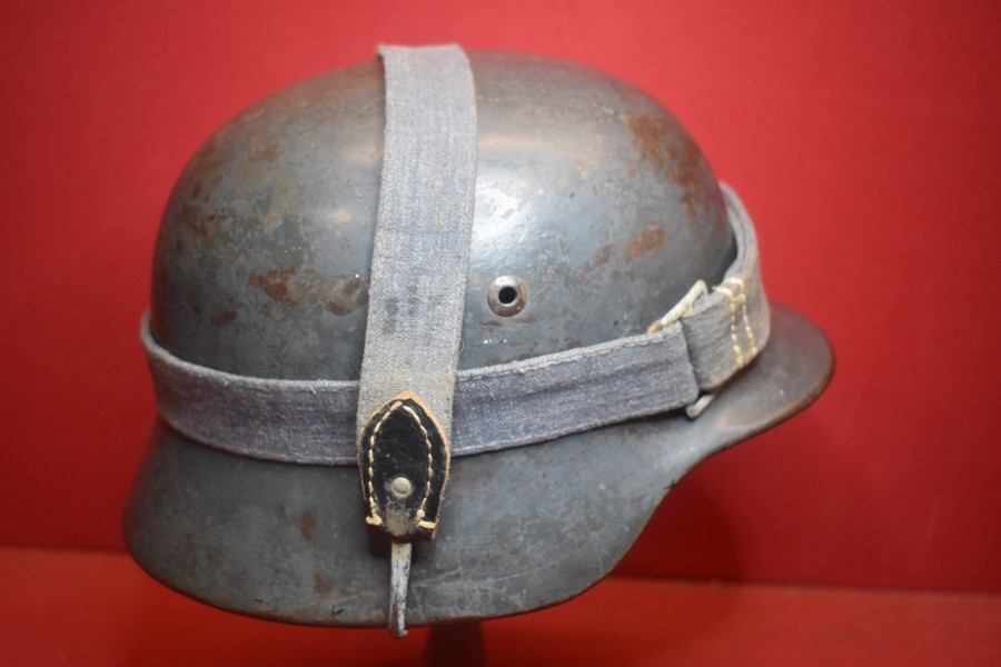 WW2 GERMAN LUFTWAFFE M35 HELMET- NO DECALS