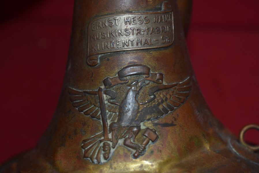 WW2 GERMAN HITLER YOUTH BUGLE